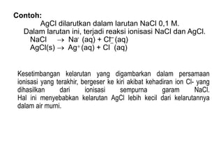 Kelarutan dan Ksp.ppt