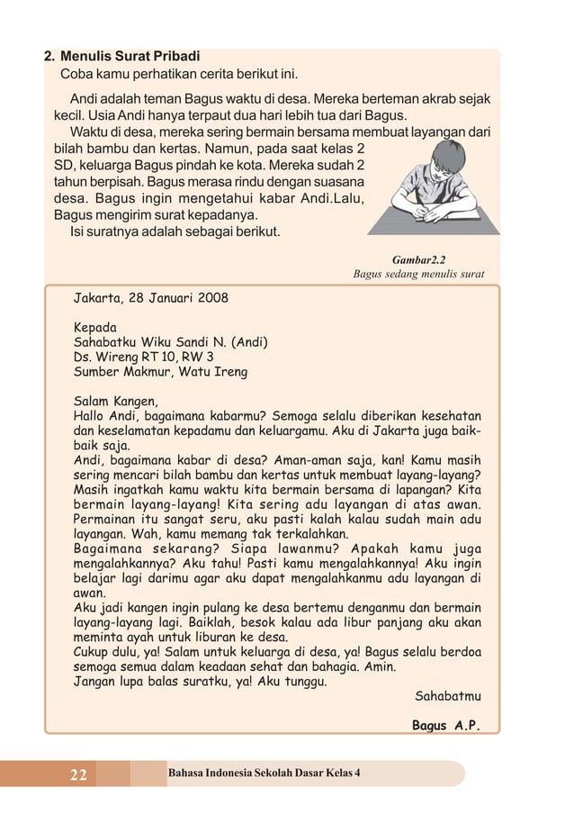 Kelas Iv Sd Bahasa Indonesia Umri Nuraini | PDF