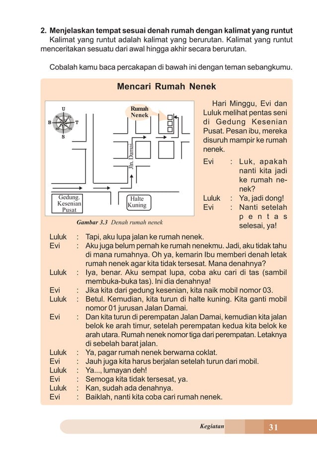 Kelas Iv Sd Bahasa Indonesia Umri Nuraini | PDF