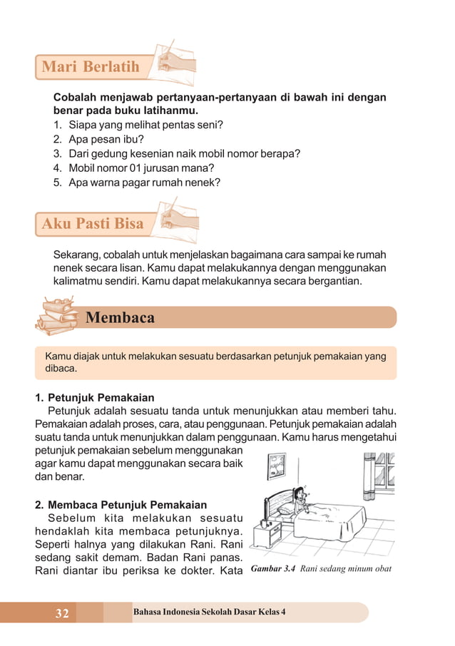 Kelas Iv Sd Bahasa Indonesia Umri Nuraini | PDF
