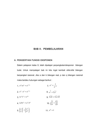 Kelas x-eksponen-dan-logaritma | DOC