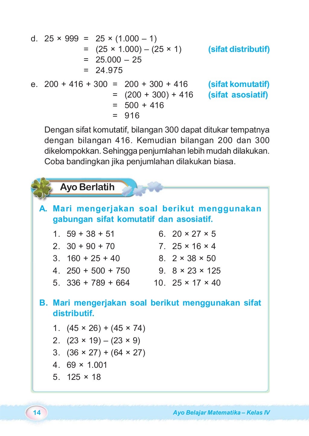Kelas04 ayo belajar-matematika-burhan-ary | PDF