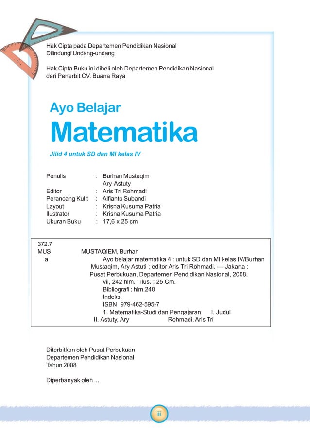 Kelas04 ayo belajar-mtk-burhan | PDF