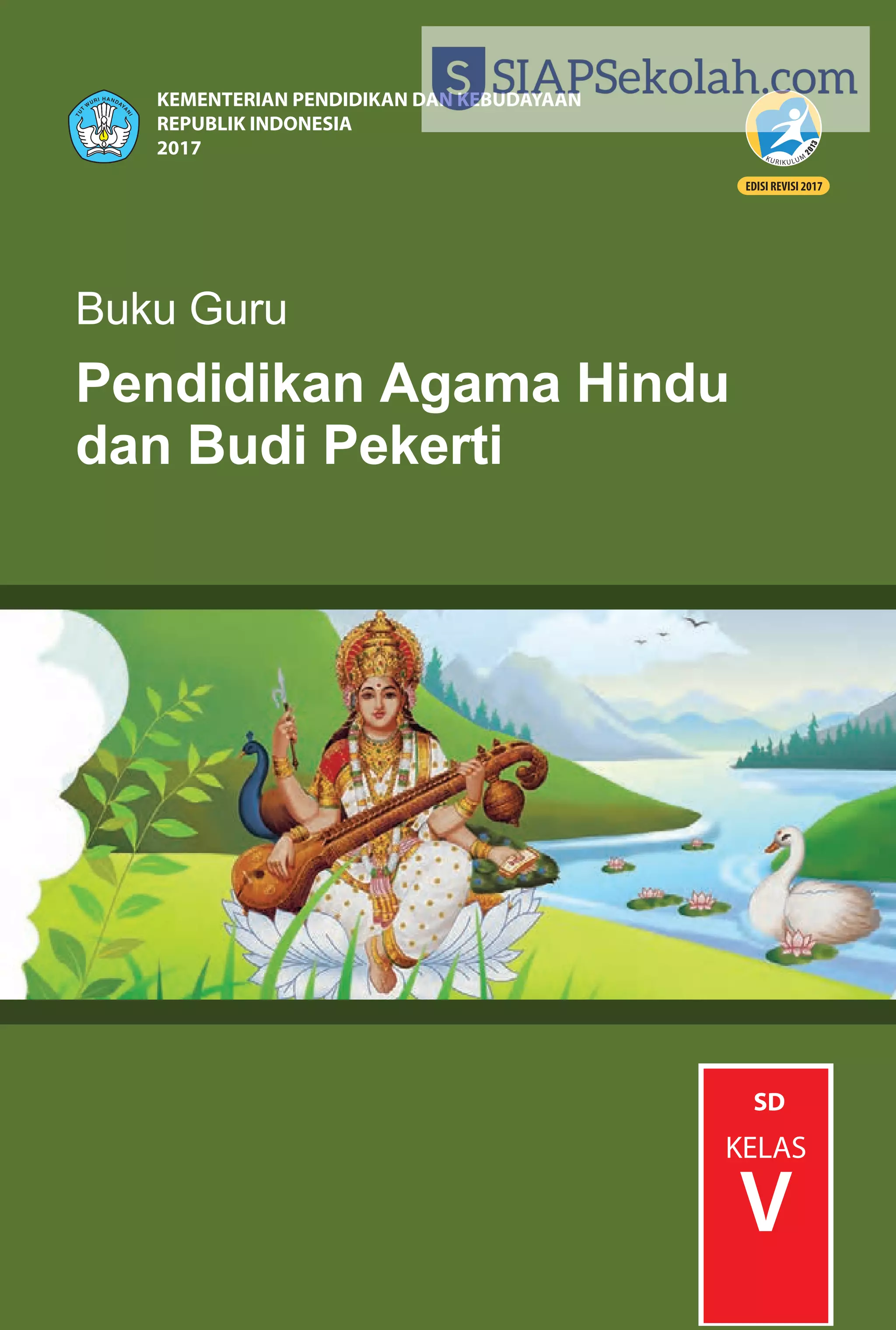 Buku BSE Kelas 05 sd pendidikan agama hindu dan budi pekerti guru 2017 | PDF