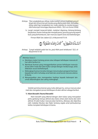 Kelas 09 SMP Pendidikan Agama Islam dan Budi Pekerti Bab 1 | PDF