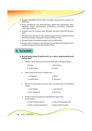 Kelas 09 SMP Pendidikan Agama Islam dan Budi Pekerti Bab 5 | PDF