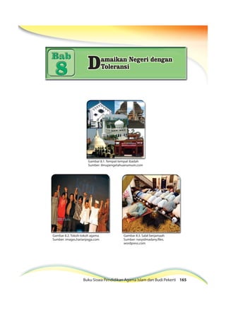 Kelas 09 SMP Pendidikan Agama Islam dan Budi Pekerti Bab 8 | PDF