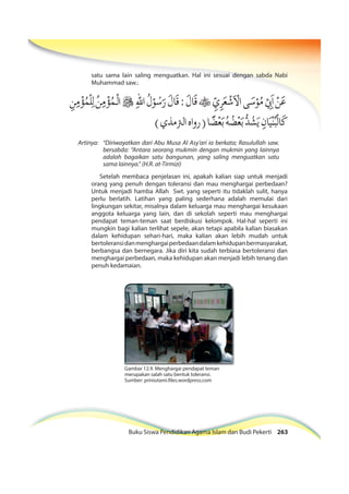 Kelas 09 SMP Pendidikan Agama Islam dan Budi Pekerti Bab 12 | PDF