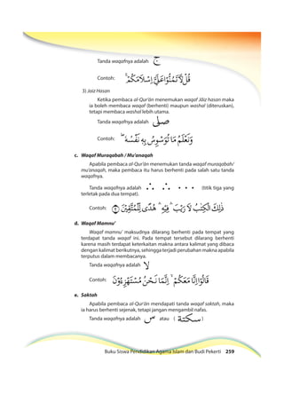 Kelas 09 SMP Pendidikan Agama Islam dan Budi Pekerti Bab 12 | PDF