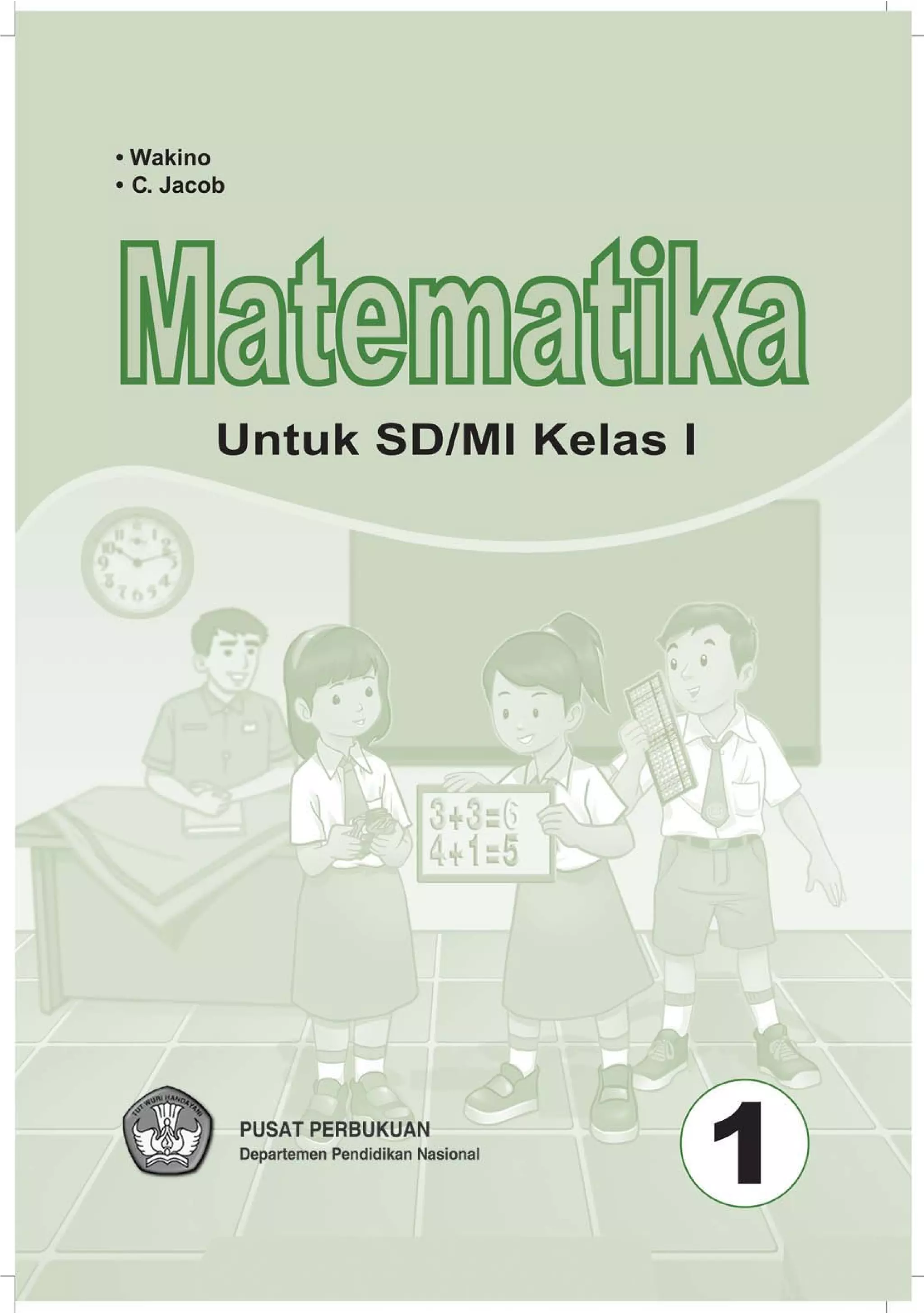 Matematika 1 Untuk Sd Mi Kelas I Pdf