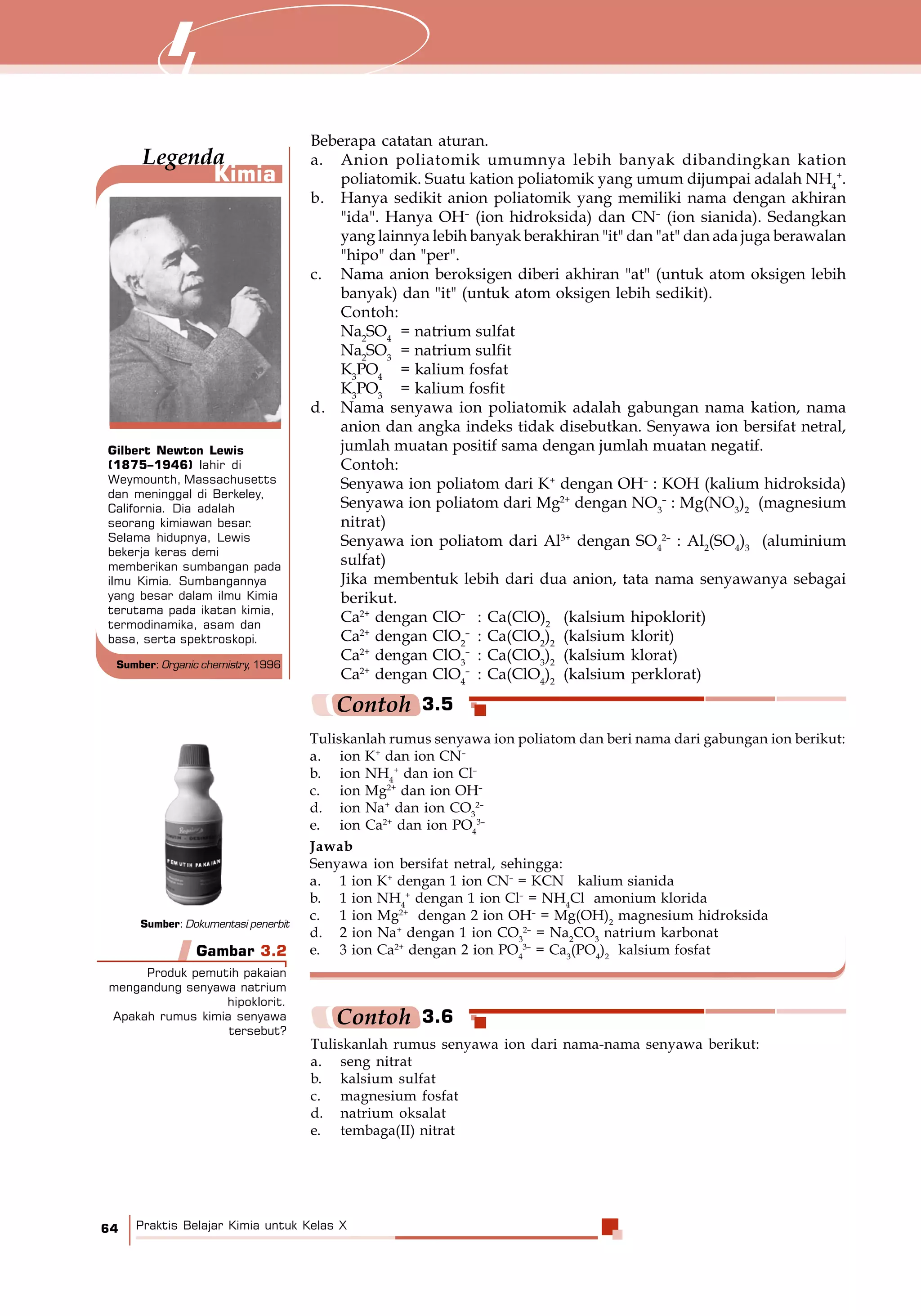 Buku Kimia (Kurikulum 2013) Kelas 10 SMA | PDF