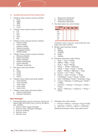 Buku Kimia (Kurikulum 2013) Kelas 10 SMA | PDF