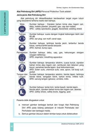 Buku sanitasi hygiene dan keselamatan kerja | PDF