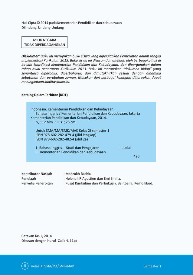 Kelas 11 sma_bahasa_inggris_siswa | PDF