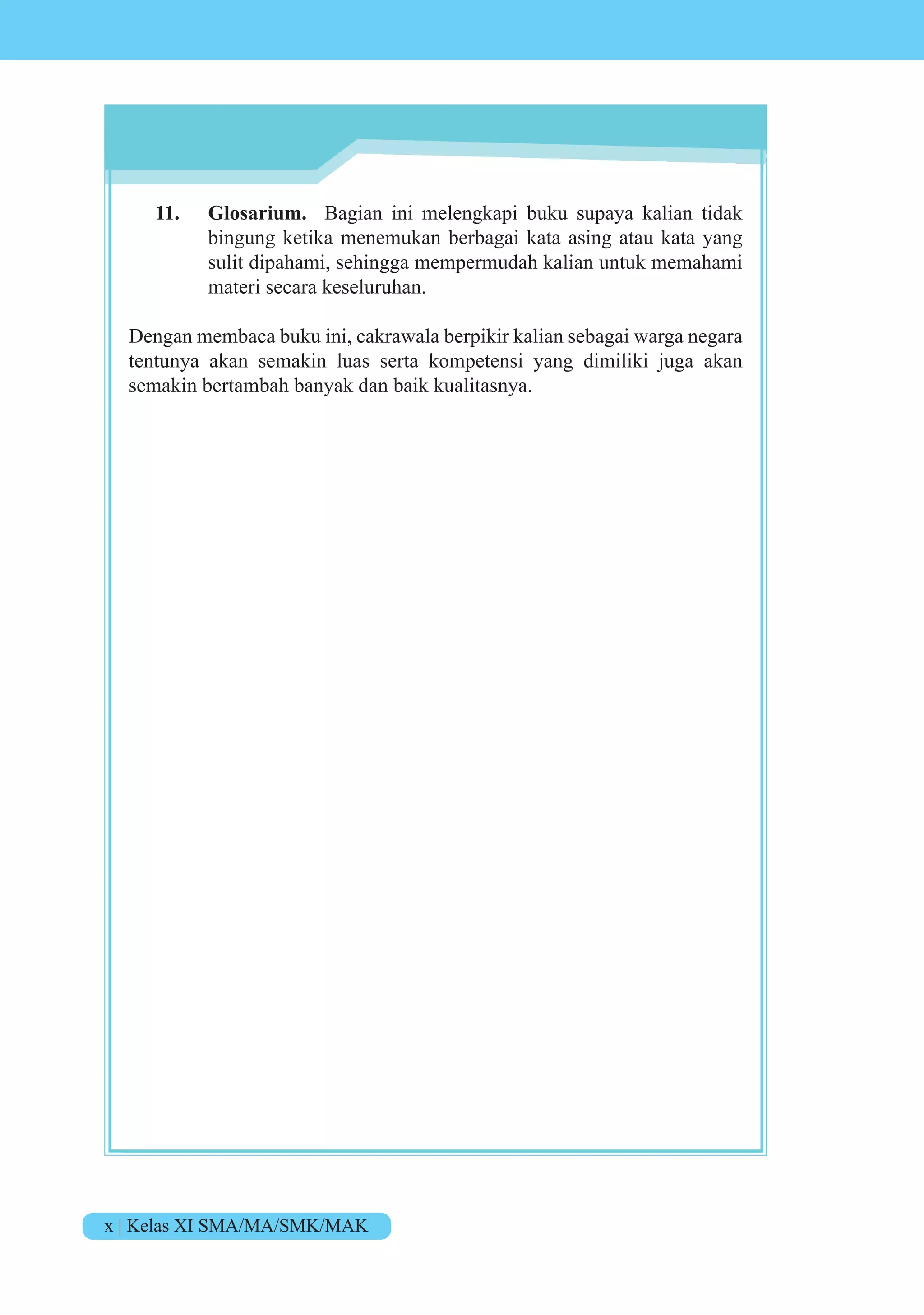 Buku PPKn Kelas XI SMA | PDF