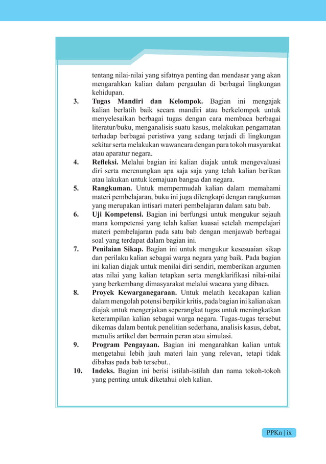 Buku PPKn Kelas XI SMA | PDF