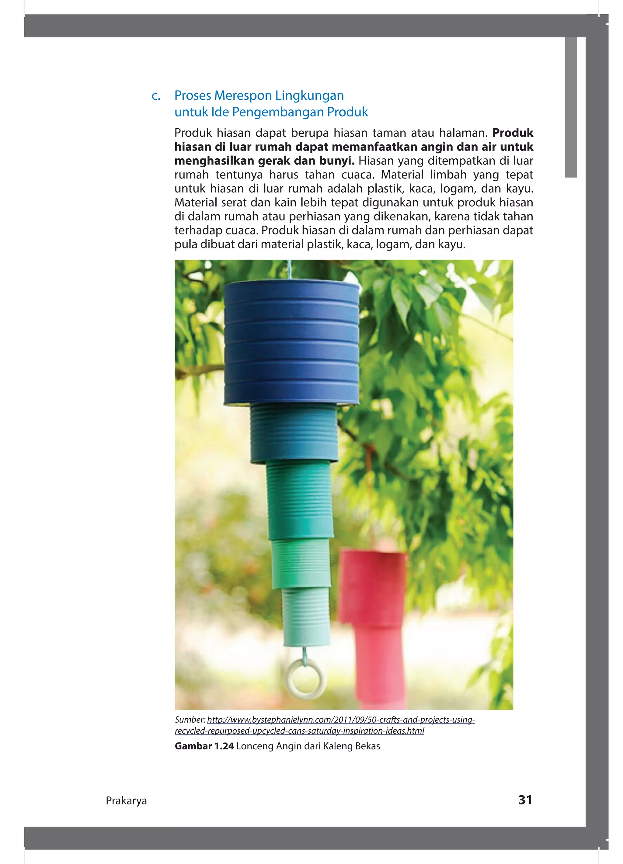 Kelas 12 prakarya dan kewirausahaan - kerajinan | PDF