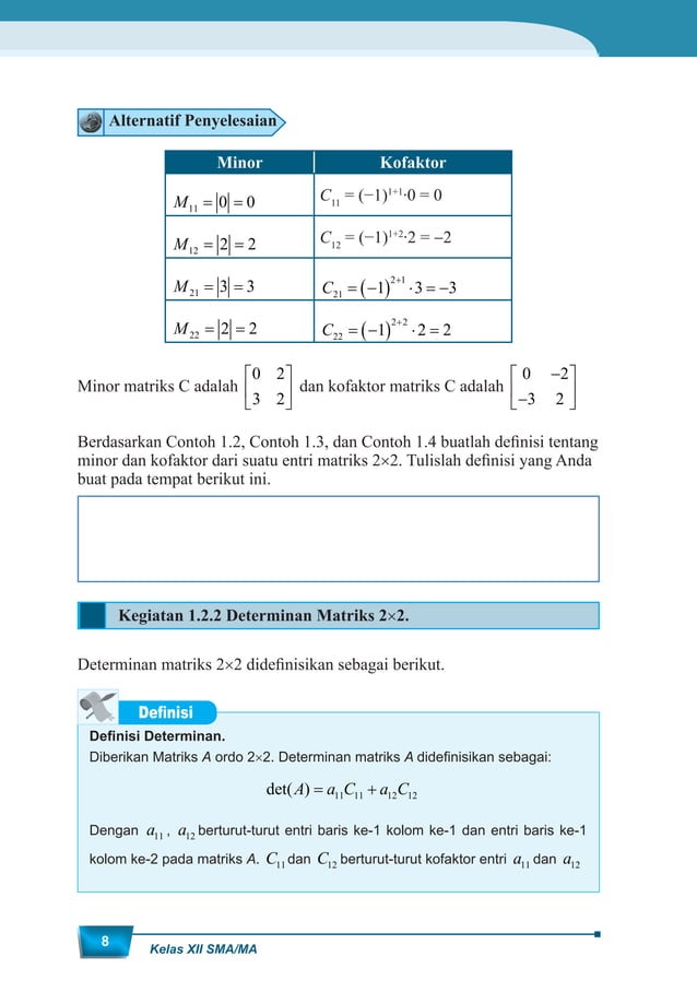Buku Matematika kelas XII | PDF