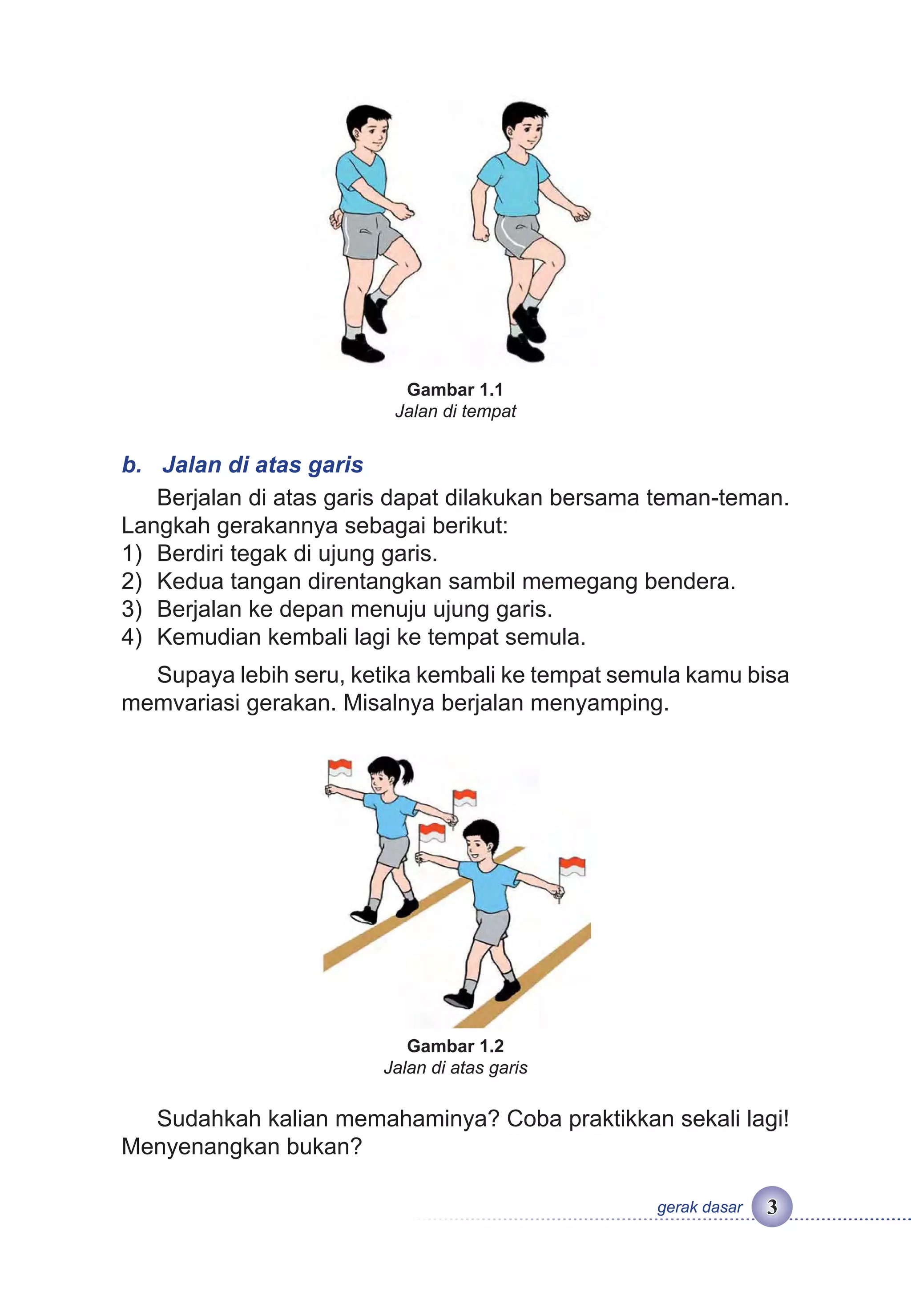 BAHAN AJAR PENJASORKES KELAS 3 | PDF