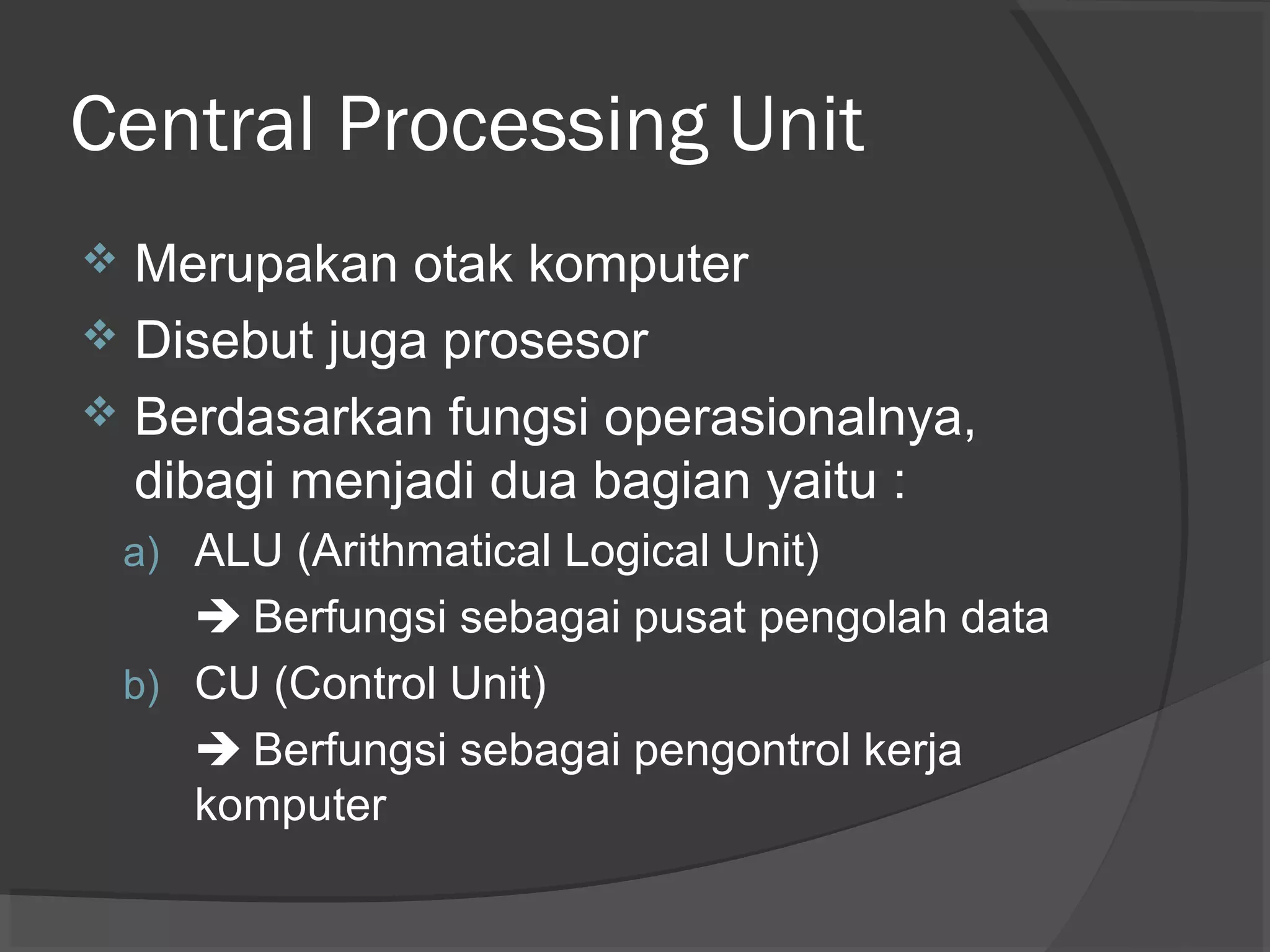 Kelas 7 hardware komputer | PPT