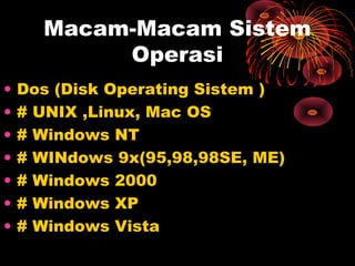 Kelas 7 macam2 software operasi & aplikasi | PPT