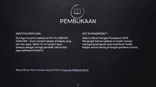 Dampak Sosial Informatika | Kelas 7 | Semester 2 | pertemuan 1 | PPTX