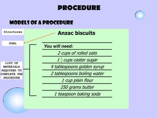 Kelas 7 procedure | PPTX
