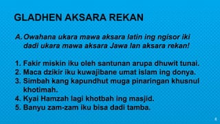 Kelas 9 KD 3.1 Daring 5 - Aksara Rekan lan Angka Jawa.pptx