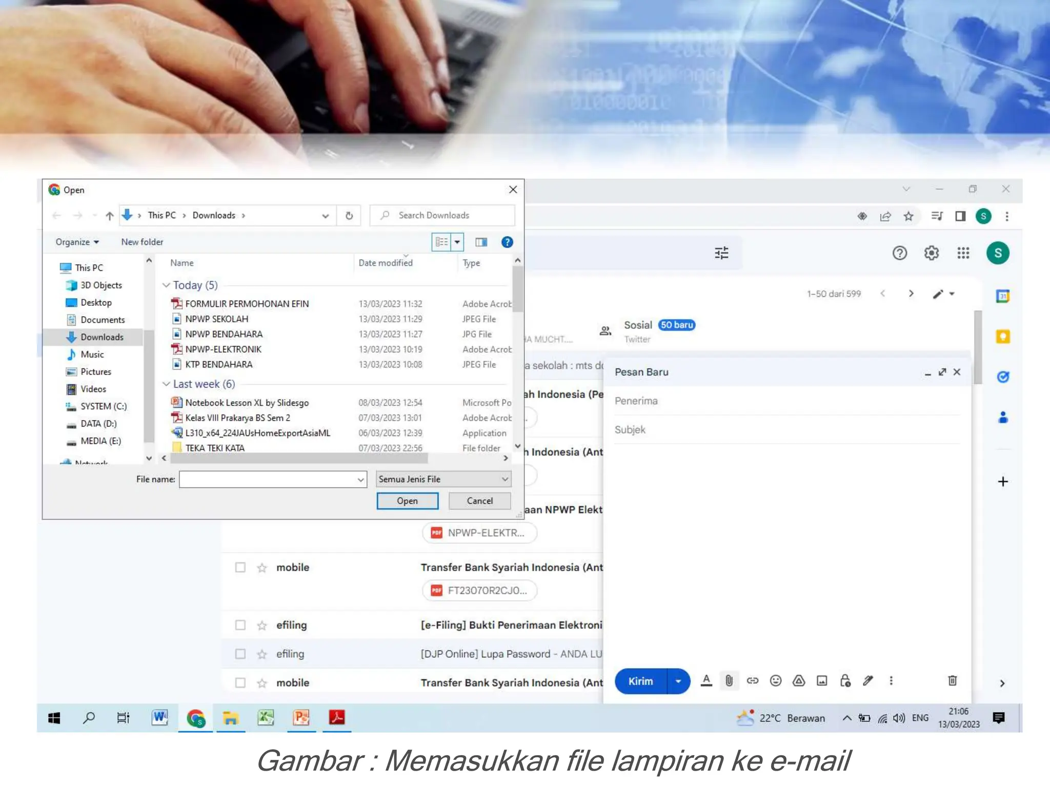 KELAS 9 TIK BAB 8 (SURAT ELEKTRONIK).pptx