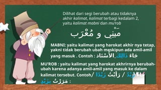 KELAS BAHASA perbedaan mabni dan mu'rob.pptx
