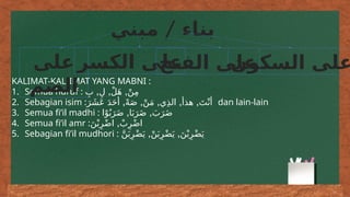 KELAS BAHASA perbedaan mabni dan mu'rob.pptx