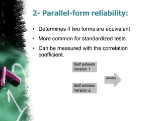 Establishing the English Language Test Reliability | PPTX ...
