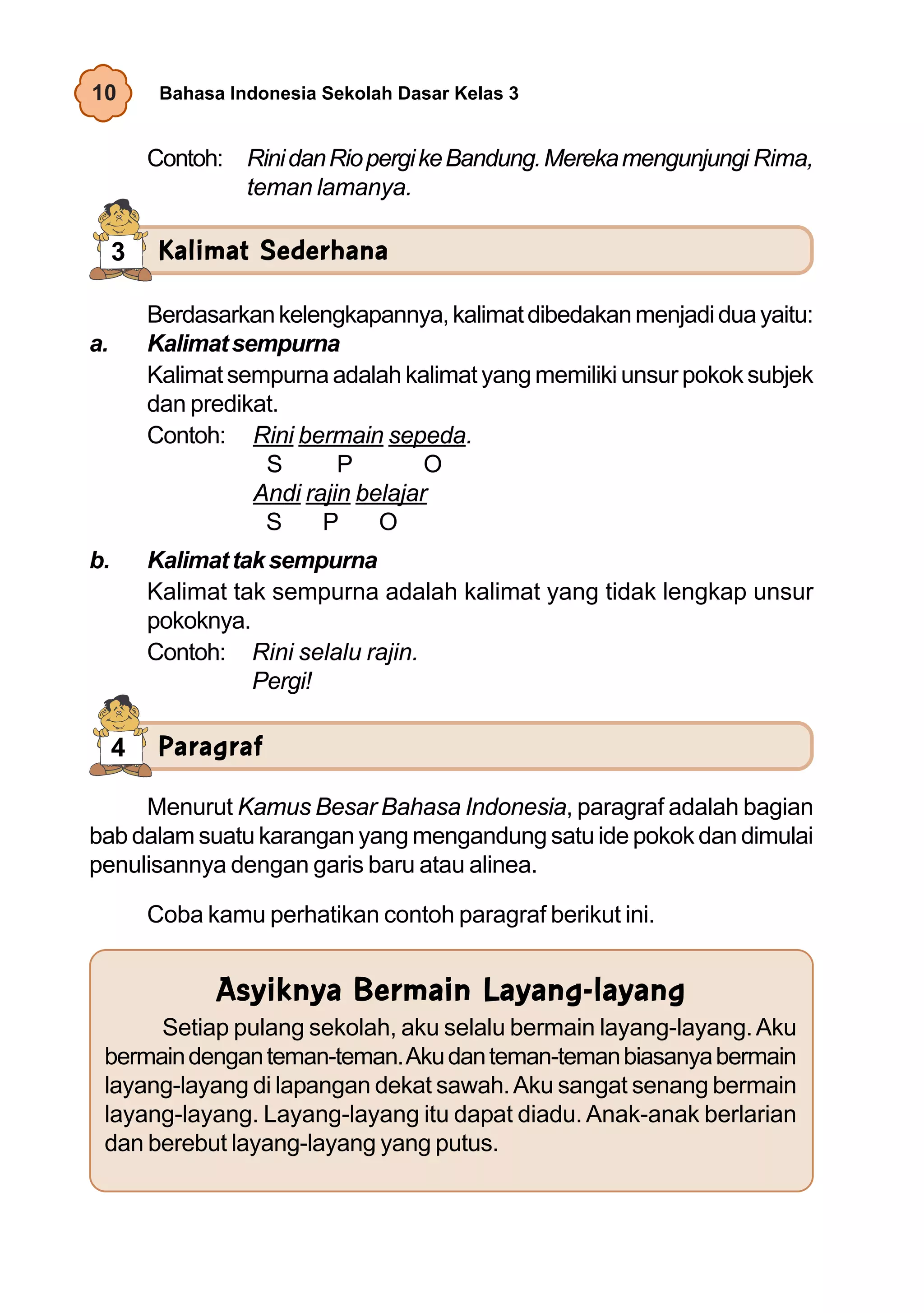 Kelas iii sd bahasa indonesia_umri nuraini | PDF