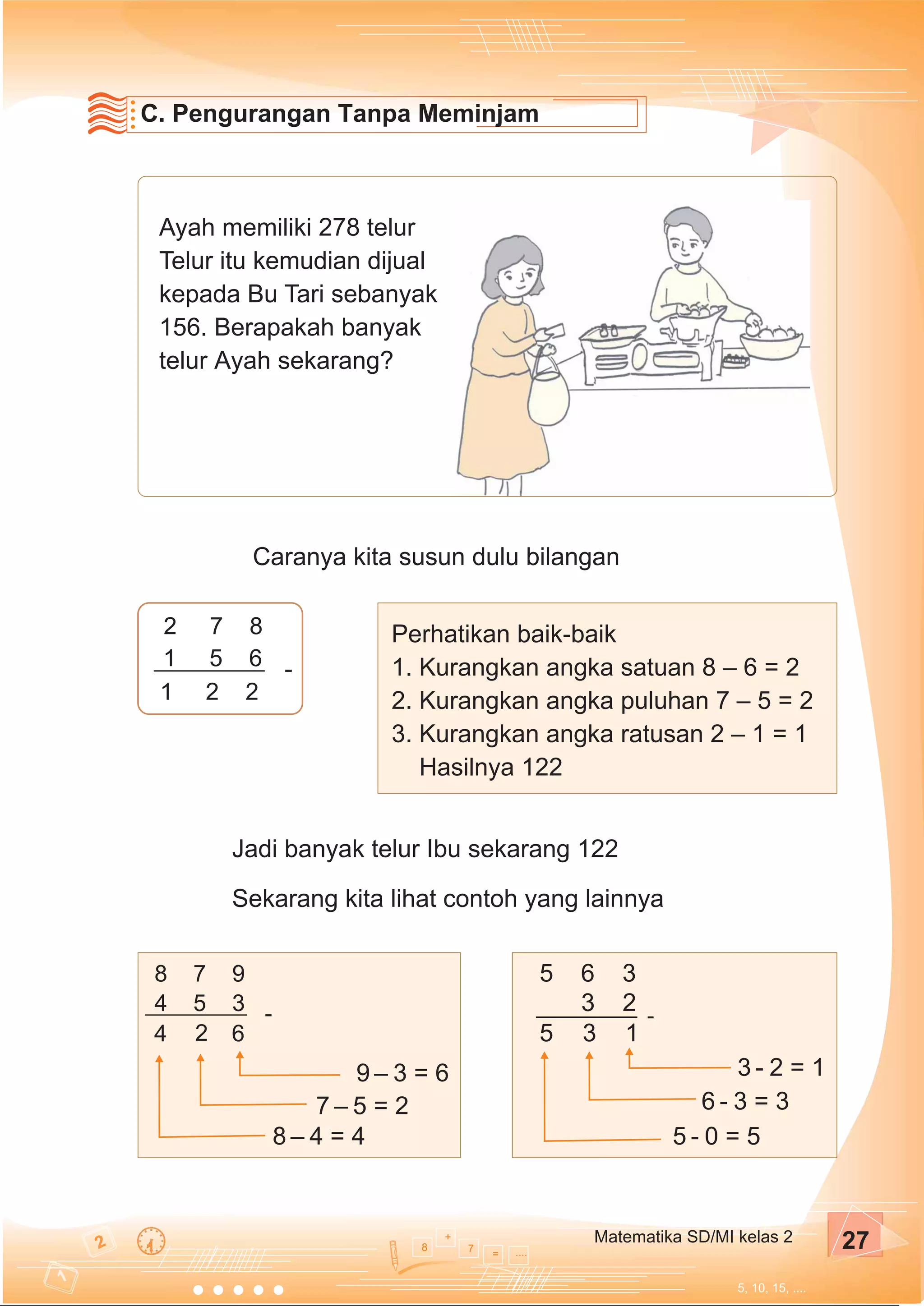 Kelas ii sd matematika_purnomo sidi | PDF