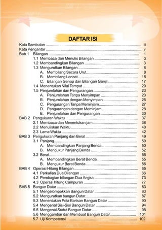 Kelas ii sd matematika_purnomo sidi | PDF
