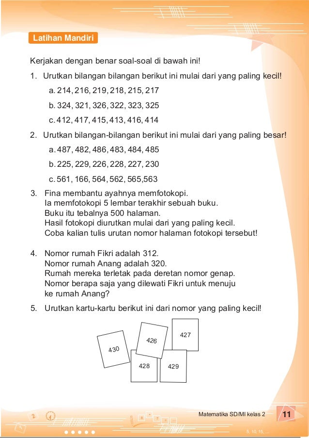 Contoh Soal: Soal Matematika Cerita Kelas 2 Sd Contoh Soal: Soal Matematika Cerita Kelas 2 Sd