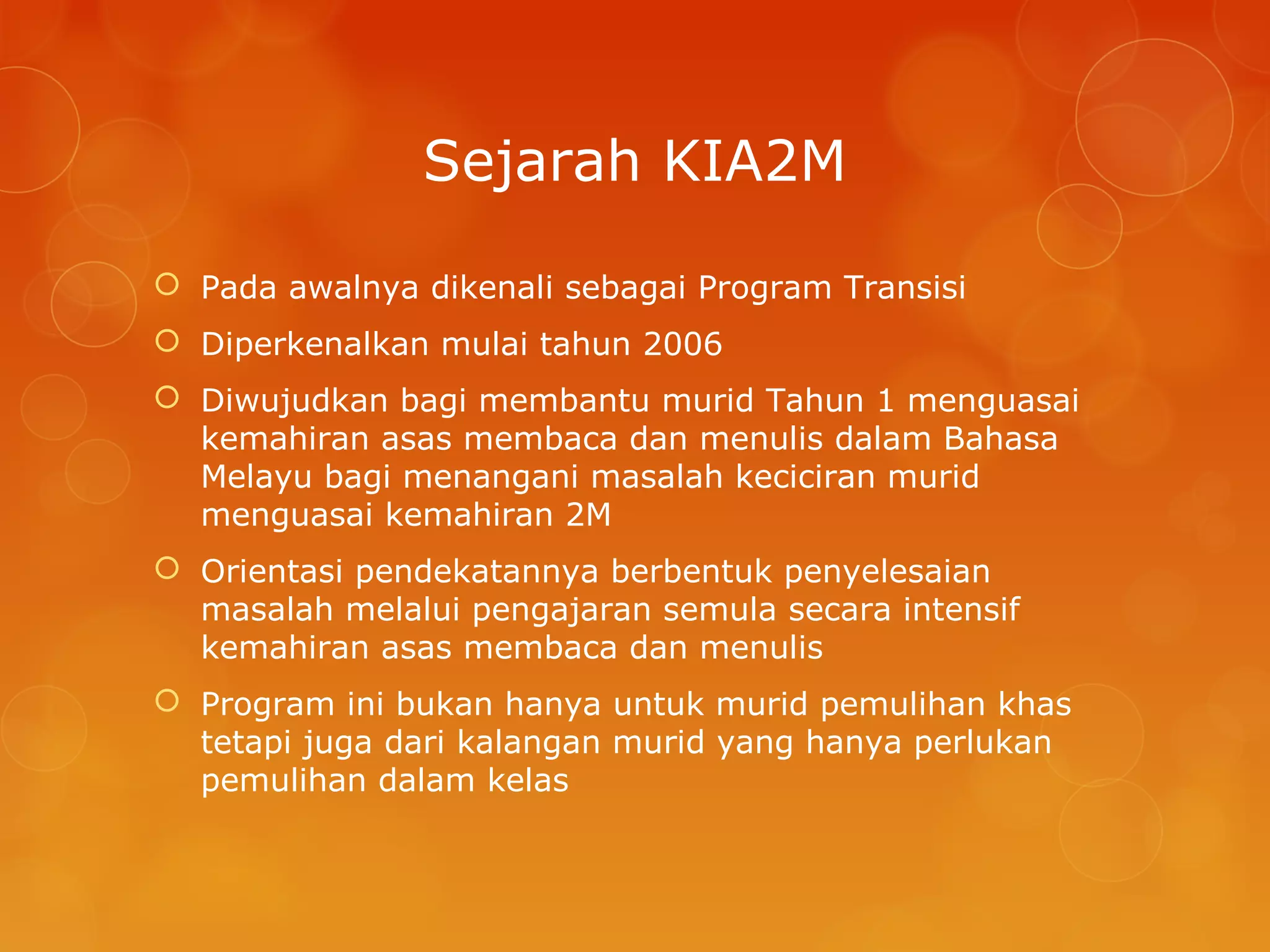 Kelas intervensi awal membaca & menulis | PPT