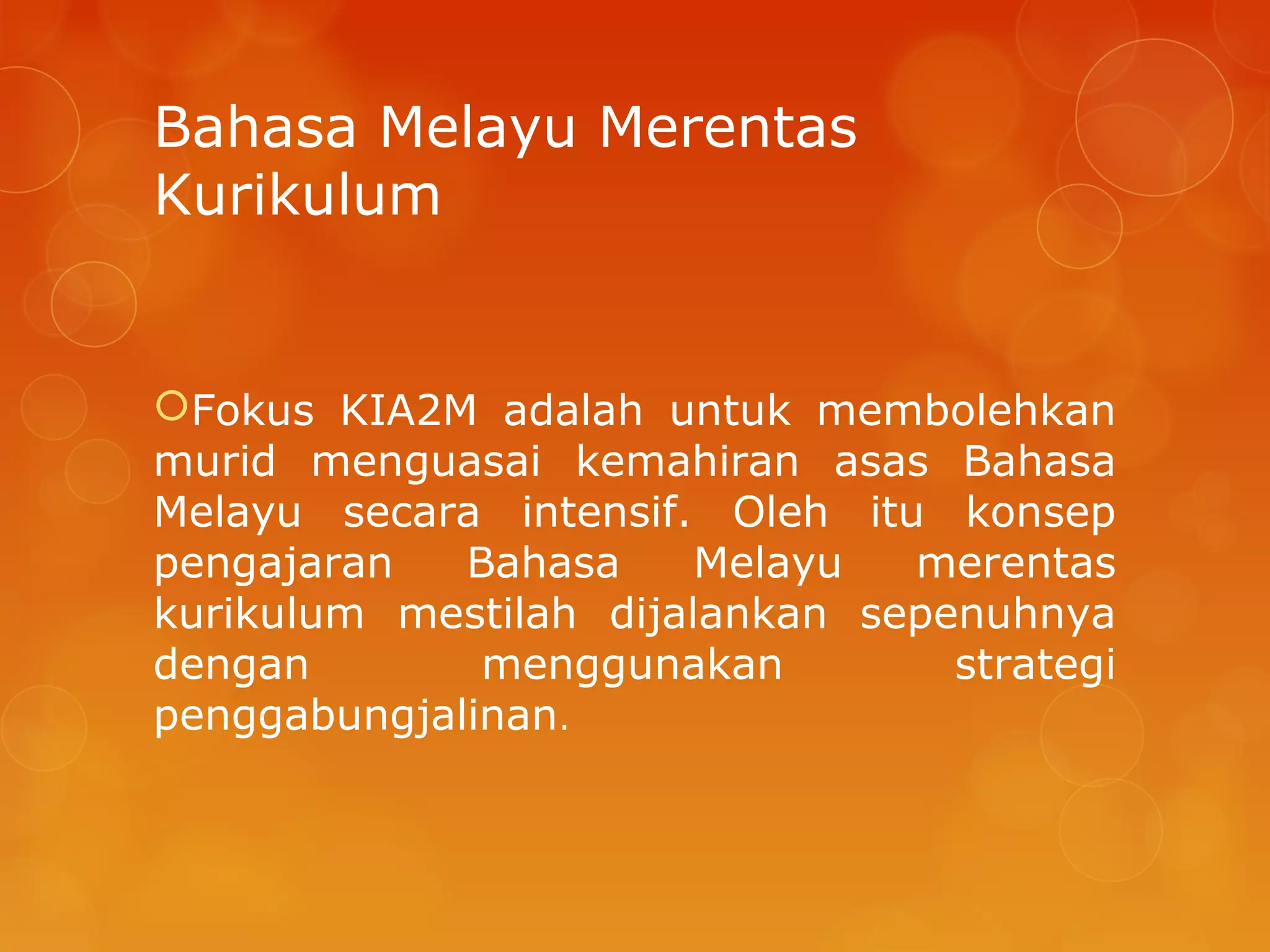 Kelas intervensi awal membaca & menulis | PPT