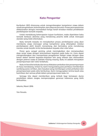 Buku Siswa Tematik Kelas IV - Buku Tema 1 | PDF