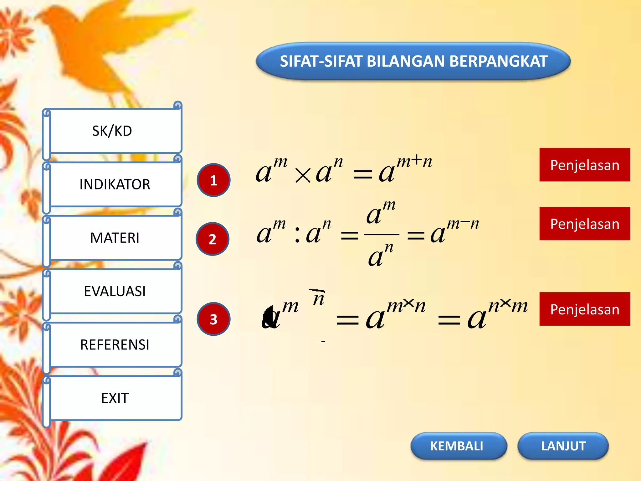 Bahan Ajar Bilangan Berpangkat (Kelas IX) | PPTX