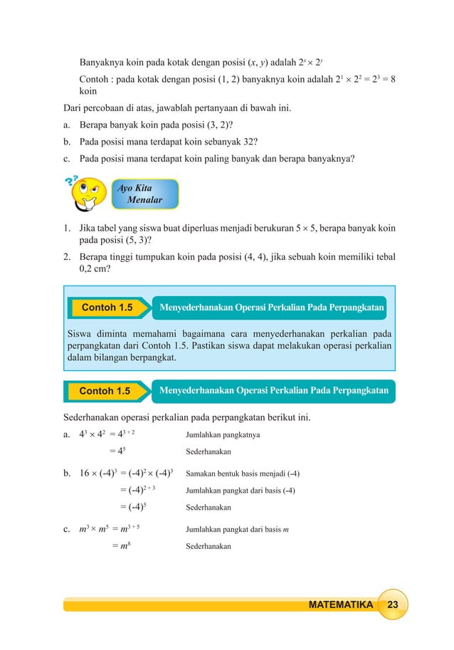 Buku Guru Kelas ix matematika K.13