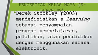 Kelas maya (e-learning) | PPT