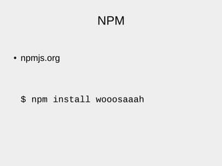 Ngaji NodeJs | PPT