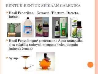 Membuat Sediaan Galenika | PPT