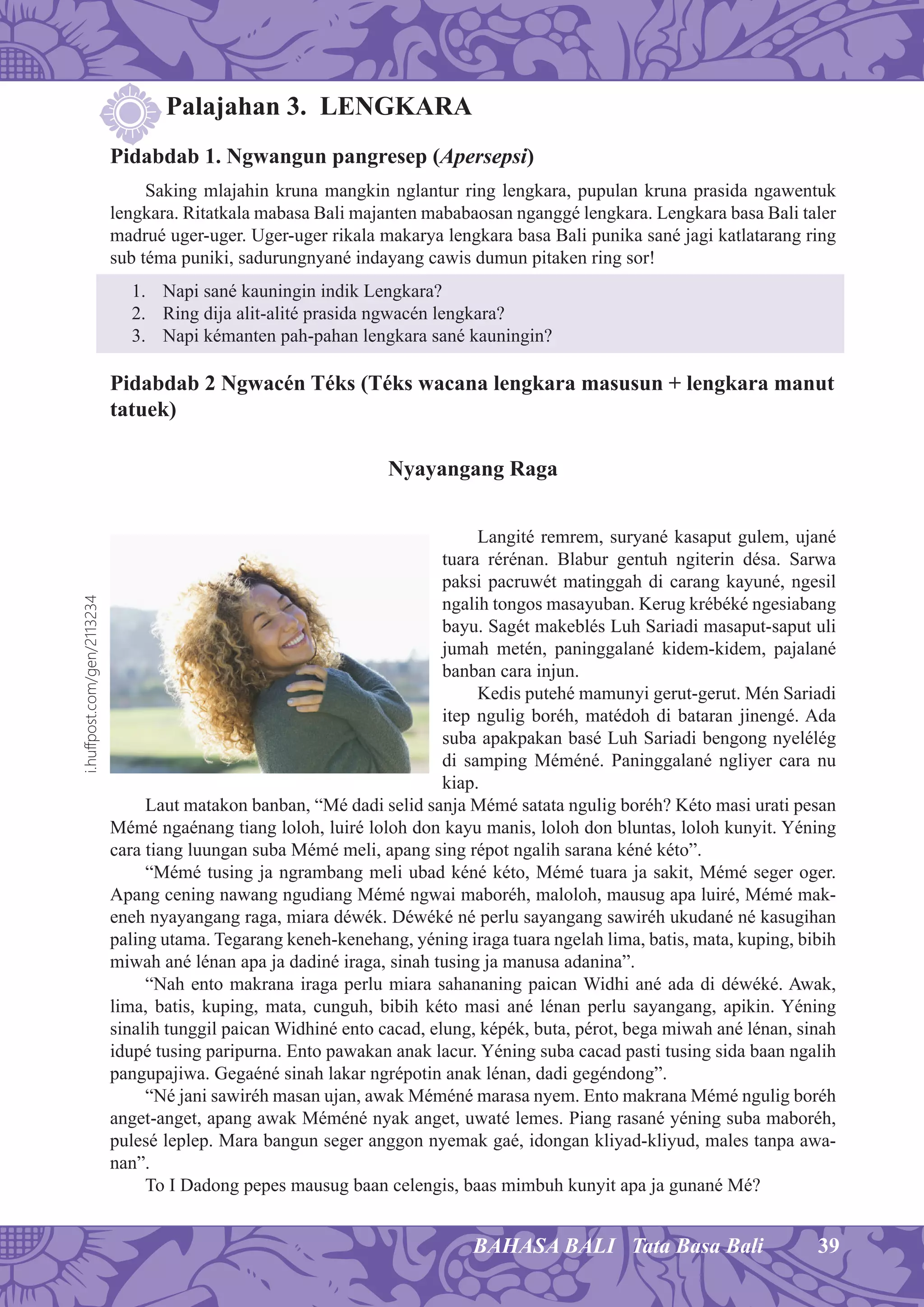 BAHASA BALI KELAS XI | PDF