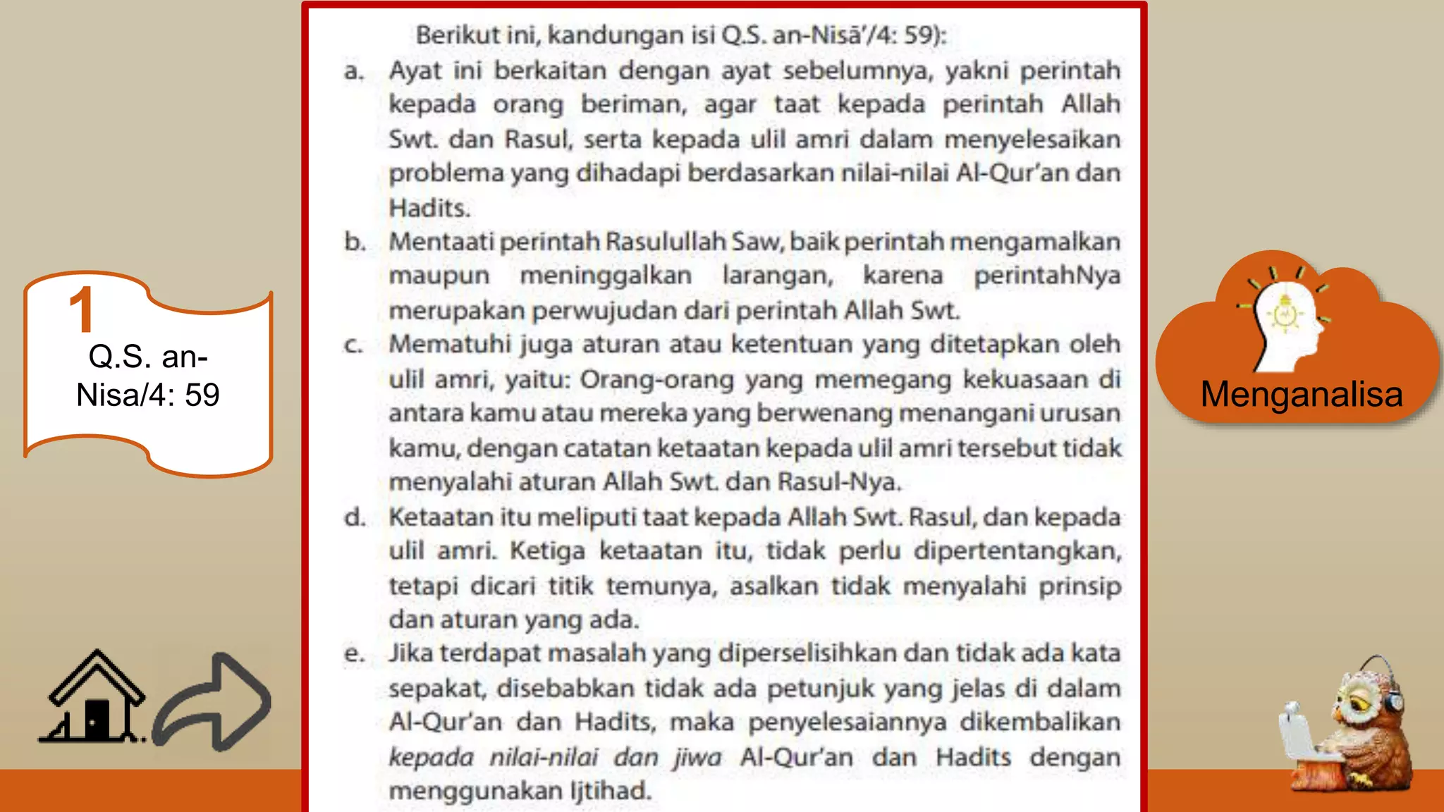 PAI Kelas xi bab 1 muslim taat, kompetitif, beretos kerja | PPT | Free ...