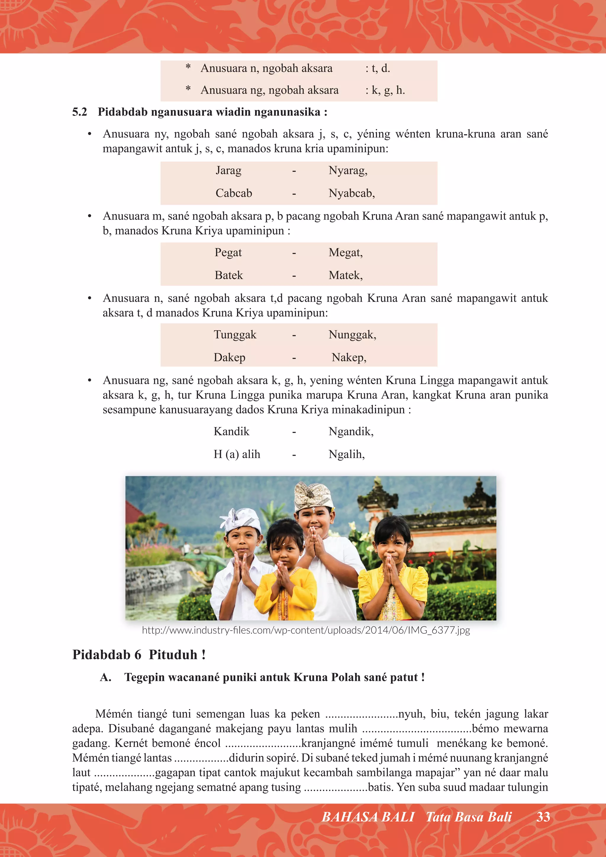 BAHASA DAERAH BALI KLS XII | PDF