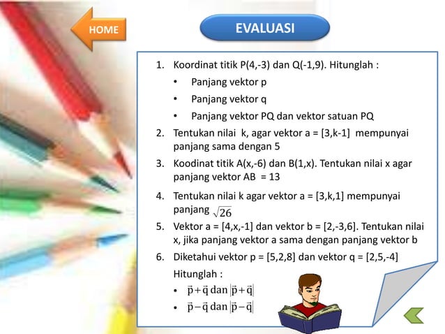 Bahan Ajar Vektor (Kelas XII) | PPTX