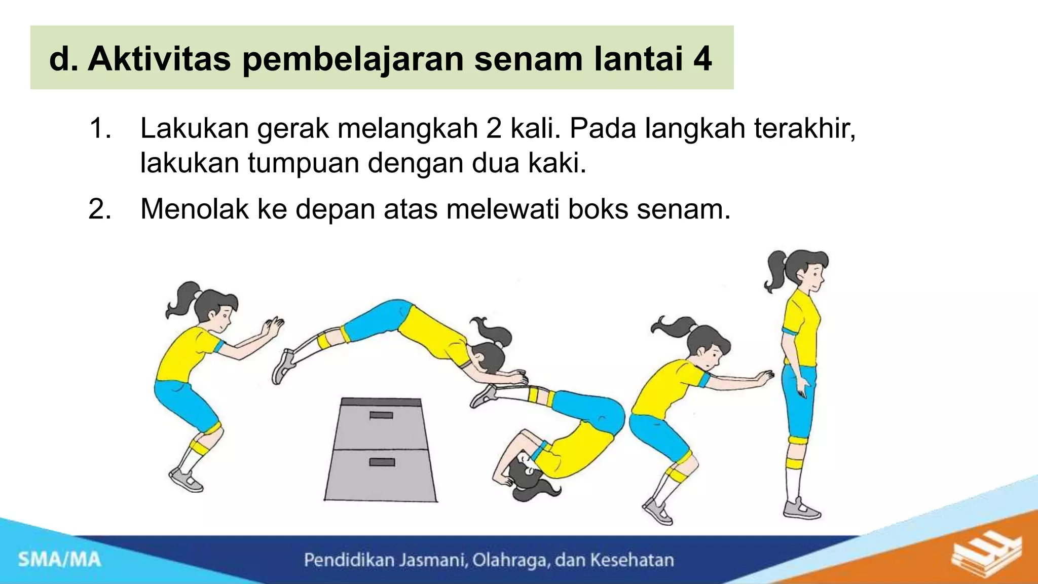 Kelas x pelajaran 6 senam lantai (edt) | PPTX