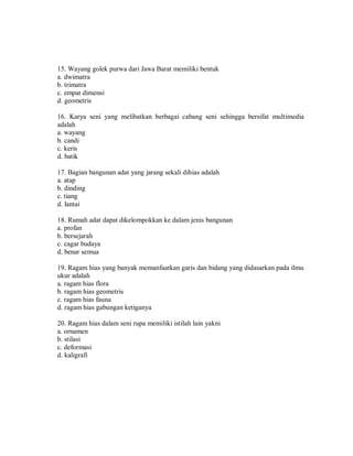 Kelas x pendidikan_seni_rupa_(revisi_ii) | PDF